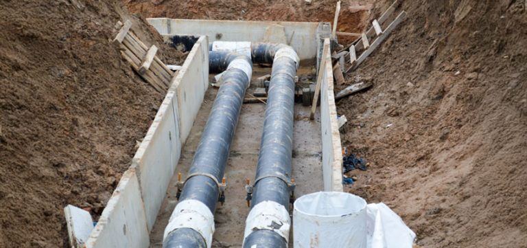 Aurora Fire Line Repair